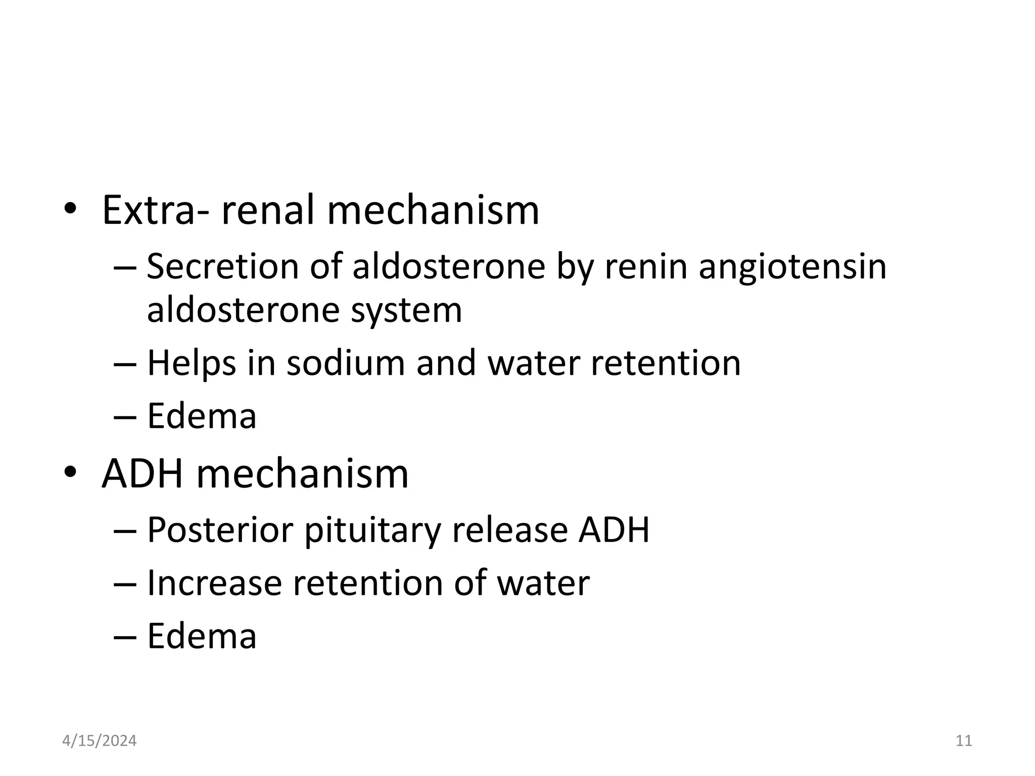 edema and shock Definition, pathogenesis and morphology | PPTX