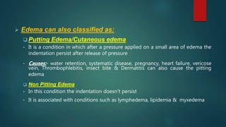 Edema by Ahammed Naseem | PPTX