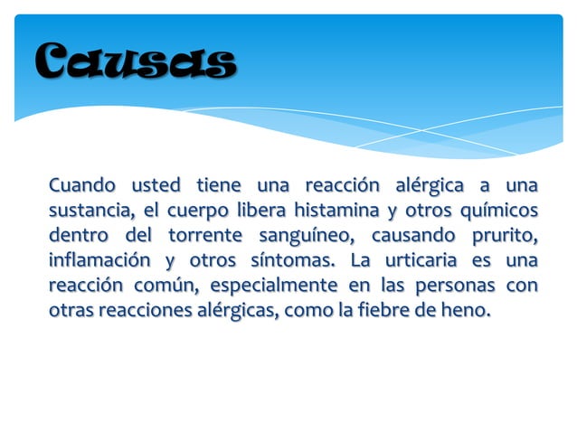 Edema dermico prurito urtticaria | PPT