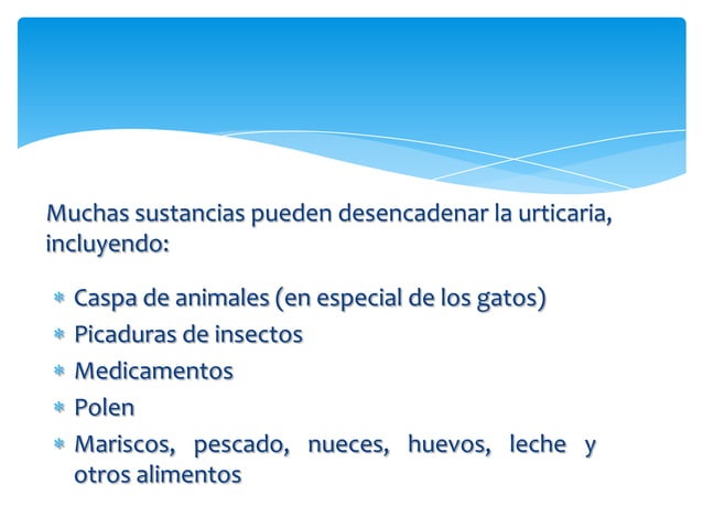 Edema dermico prurito urtticaria | PPT