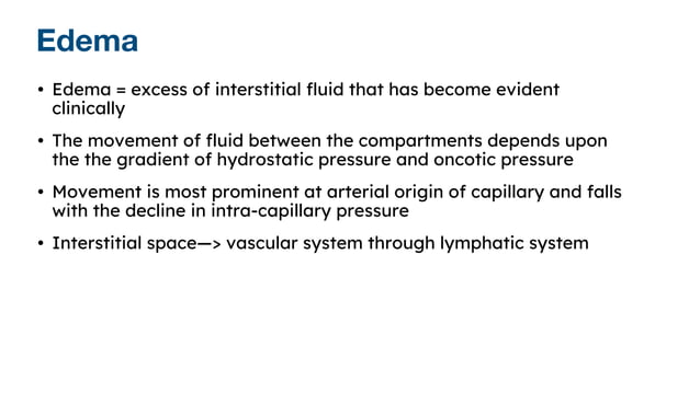 Edema pathogenesis,causes, approach.pptx
