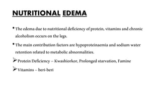 Edema & Haemorrhage | PPTX