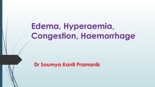 Edema, Hyperaemia, Congestion, Haemorrhage.pptx