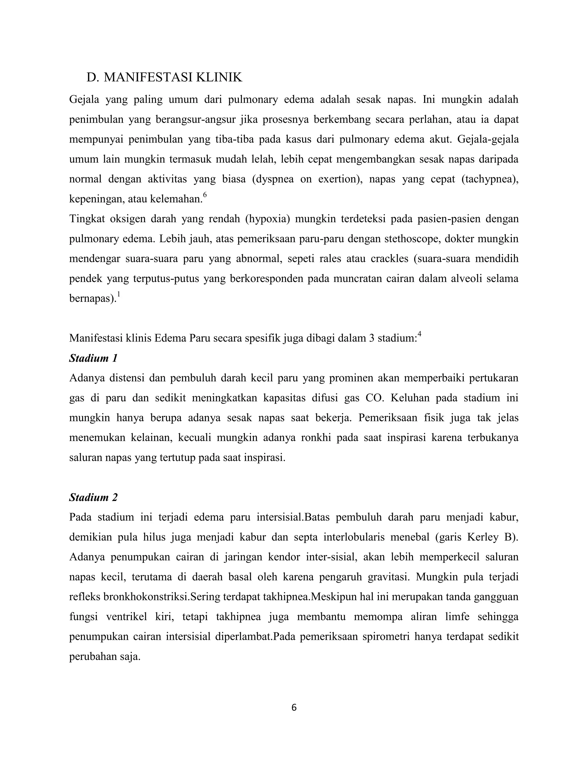 Edema paru | DOCX