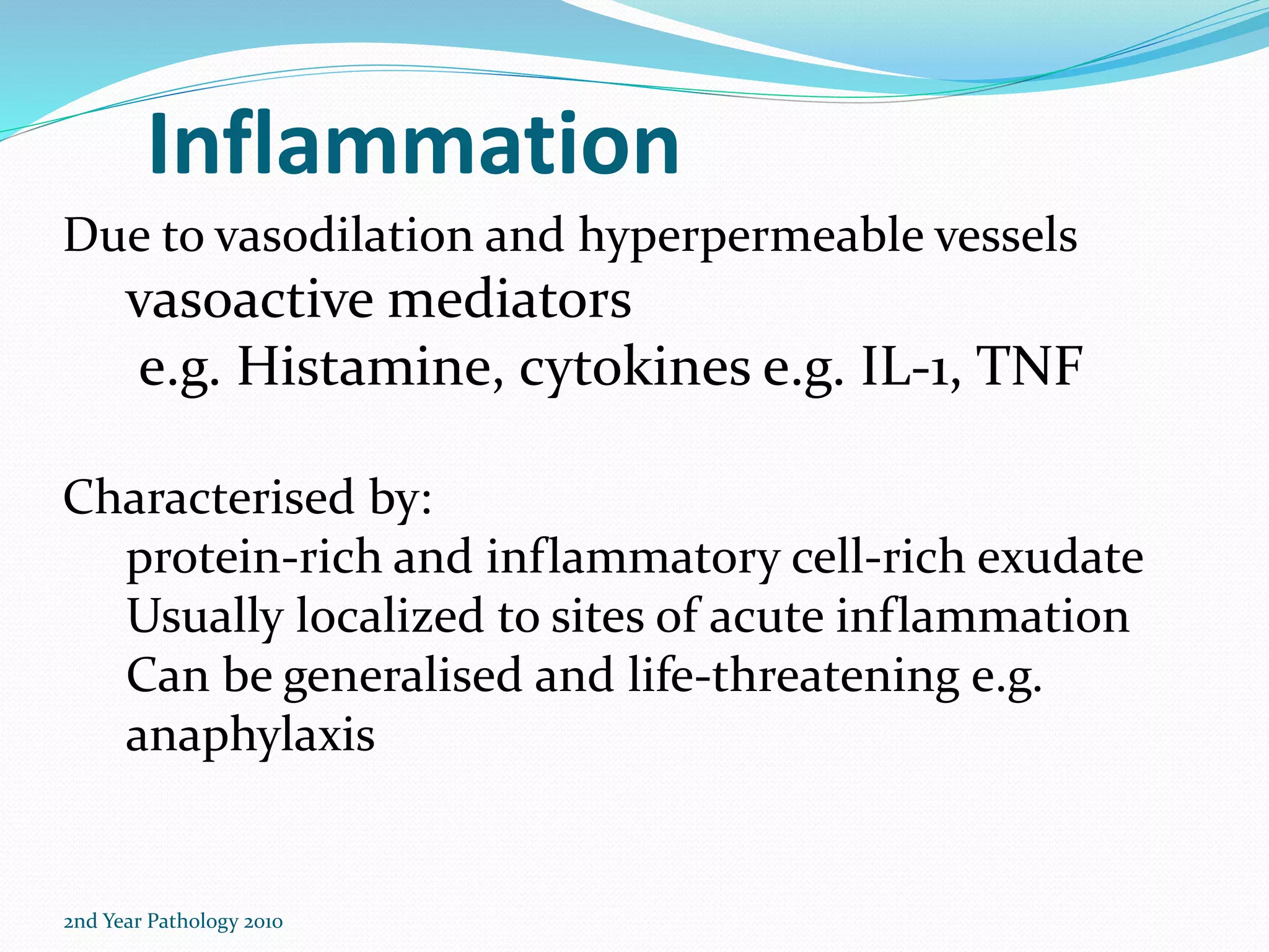 Hyperemia and congestion edema | PPTX