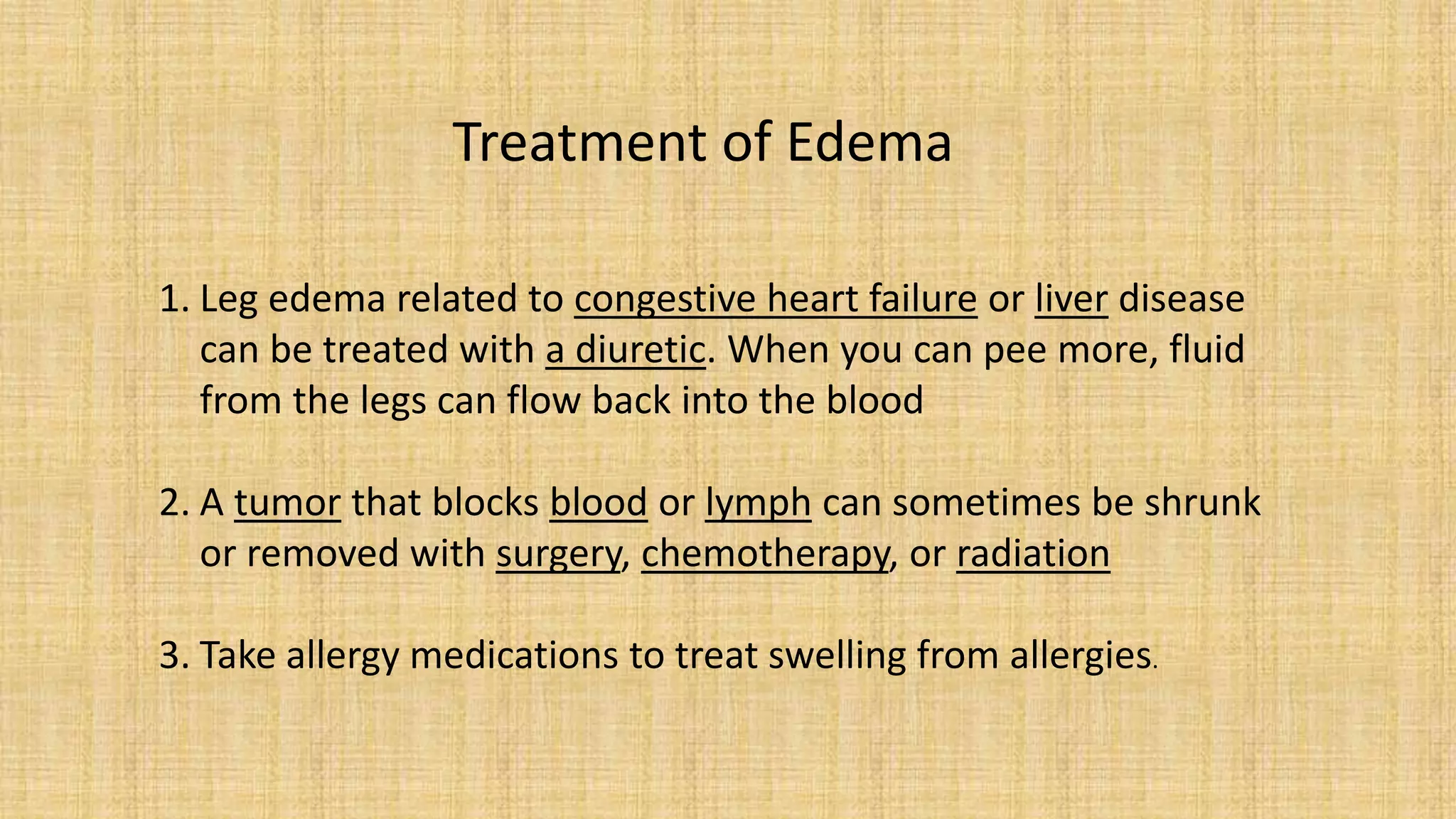 Edema | PPTX