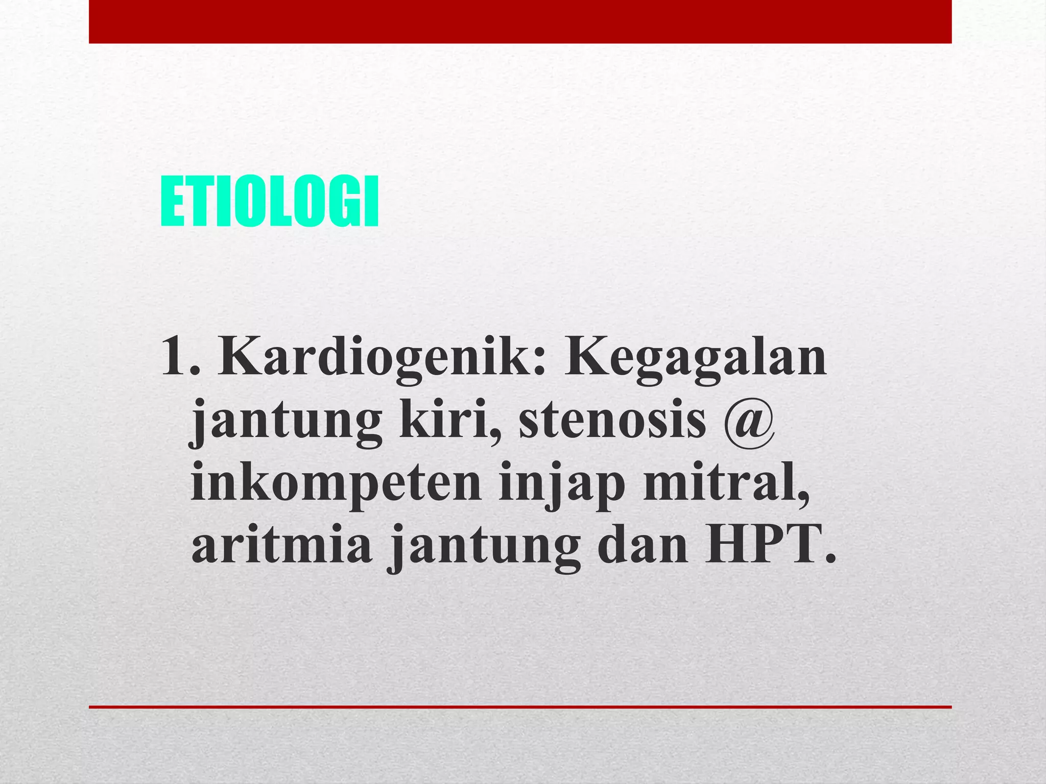 EDEMA PULMONARI AKUT 2 | PPT