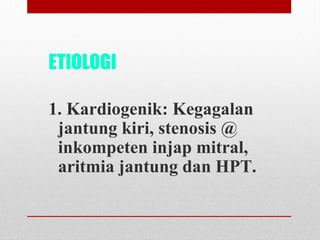EDEMA PULMONARI AKUT 2 | PPT