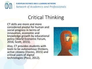 Linking Higher Education and the workplace through Critical Thinking ...