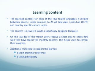 LANGO - mobile language learning project (EDEN Conference, Oslo, June ...