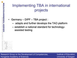 Technology-based Assessment: Challenges and Promises | PDF
