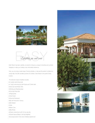 Eden Resort Brochure | PDF