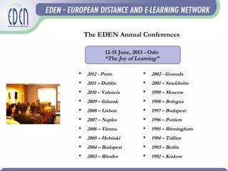 Slide Show on EDEN | PPT