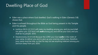 Eden Throughout Scripture | PPTX