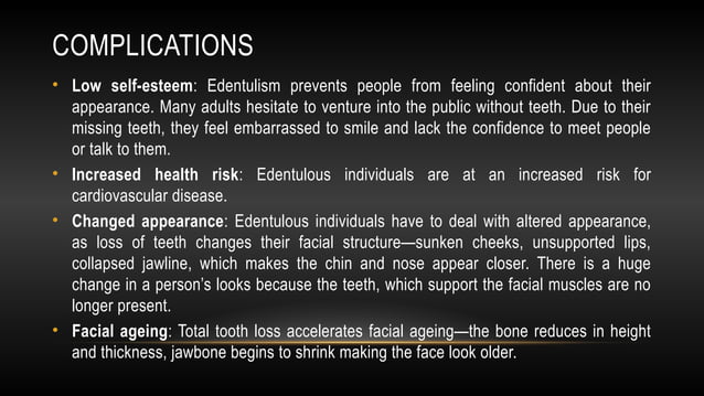 Edentulism | PPT