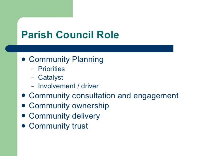 Big Society and the role of parish & town councils - NALC/CLG Ideas E…