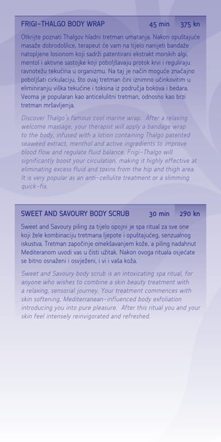 Eden Wellness&Spa | PDF | Skin and Dermatology | Diseases and Conditions