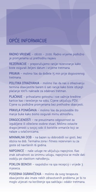 Eden Wellness&Spa | PDF | Skin and Dermatology | Diseases and Conditions