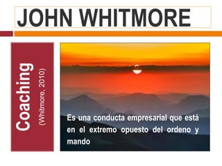 COACHING DE JOHN WHITMORE | PDF