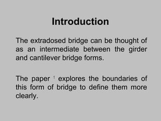 Extradosed Bridges: Exploring the Boundaries | PPT