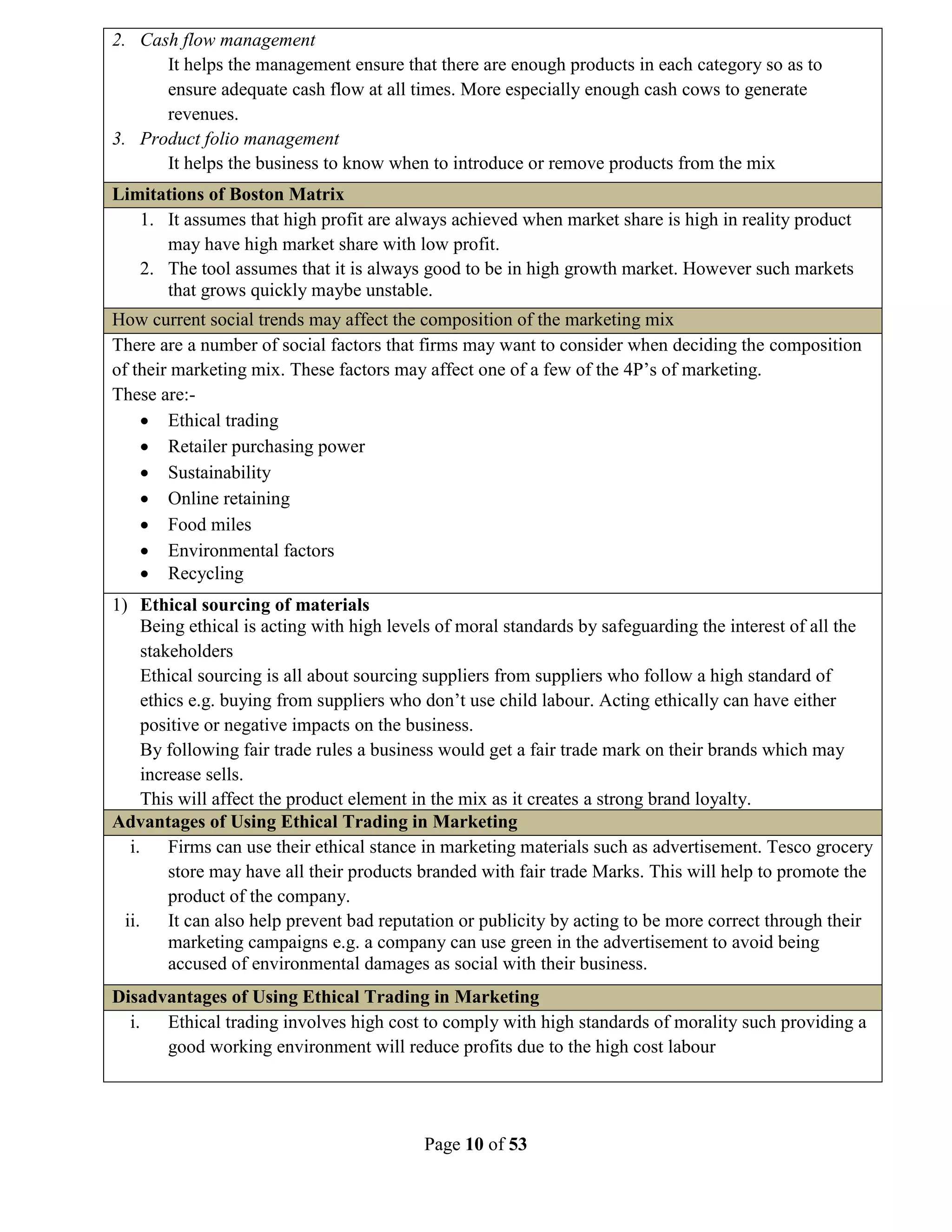 Edexcel ial-business-studies-unit-2 | PDF