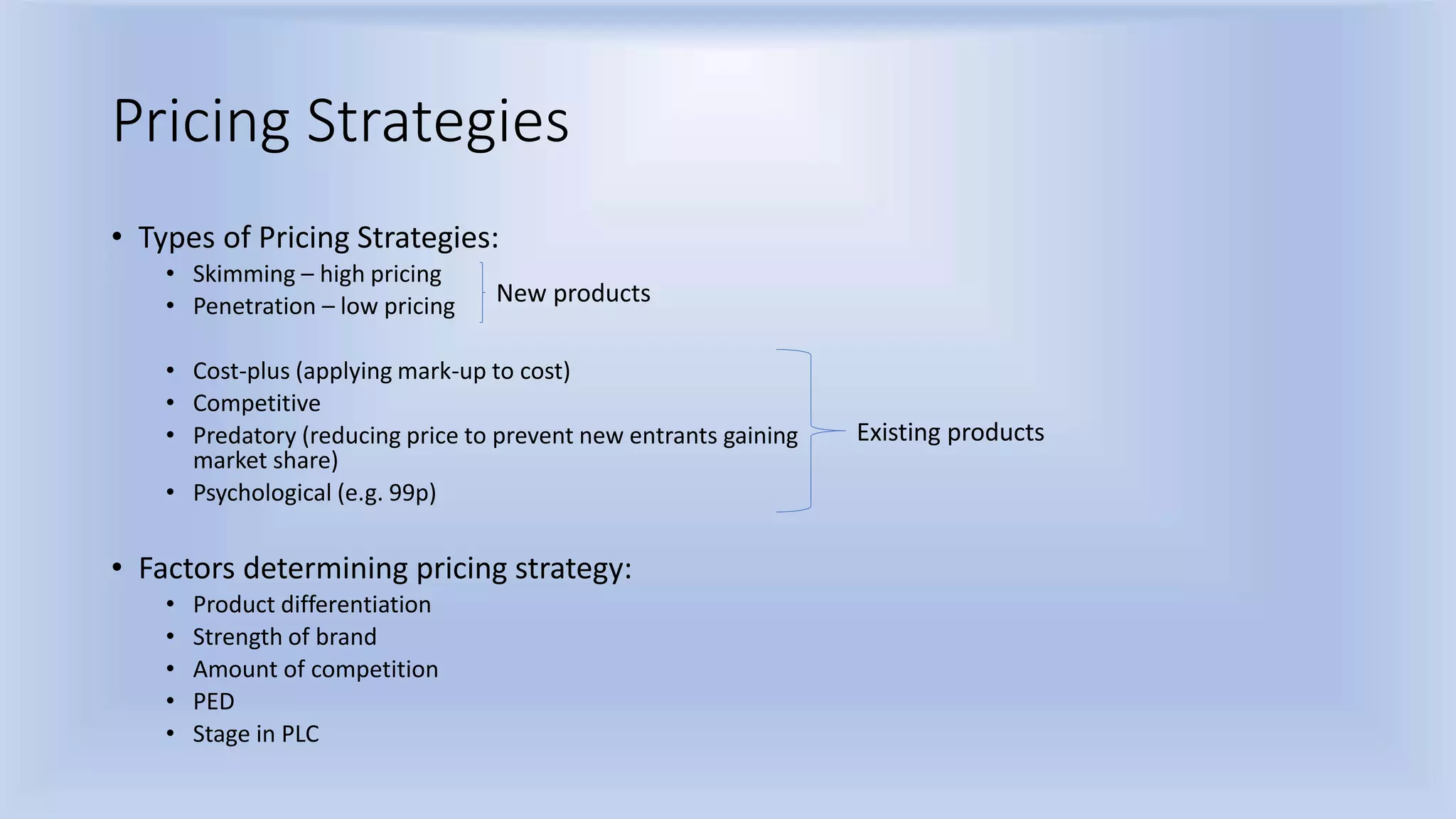 Edexcel A Level Business Theme 1 | PPTX