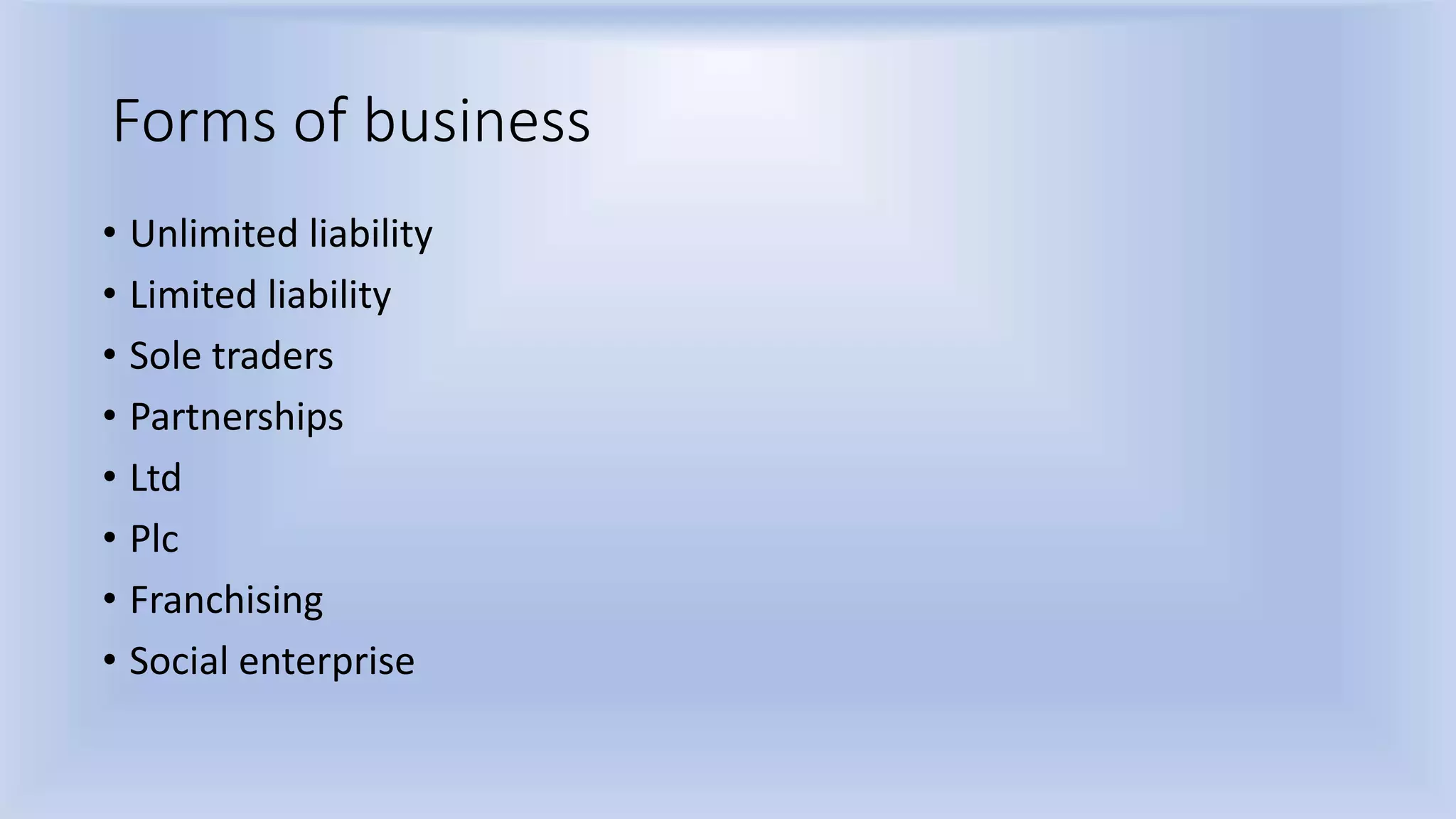 Edexcel A Level Business Theme 1 | PPTX