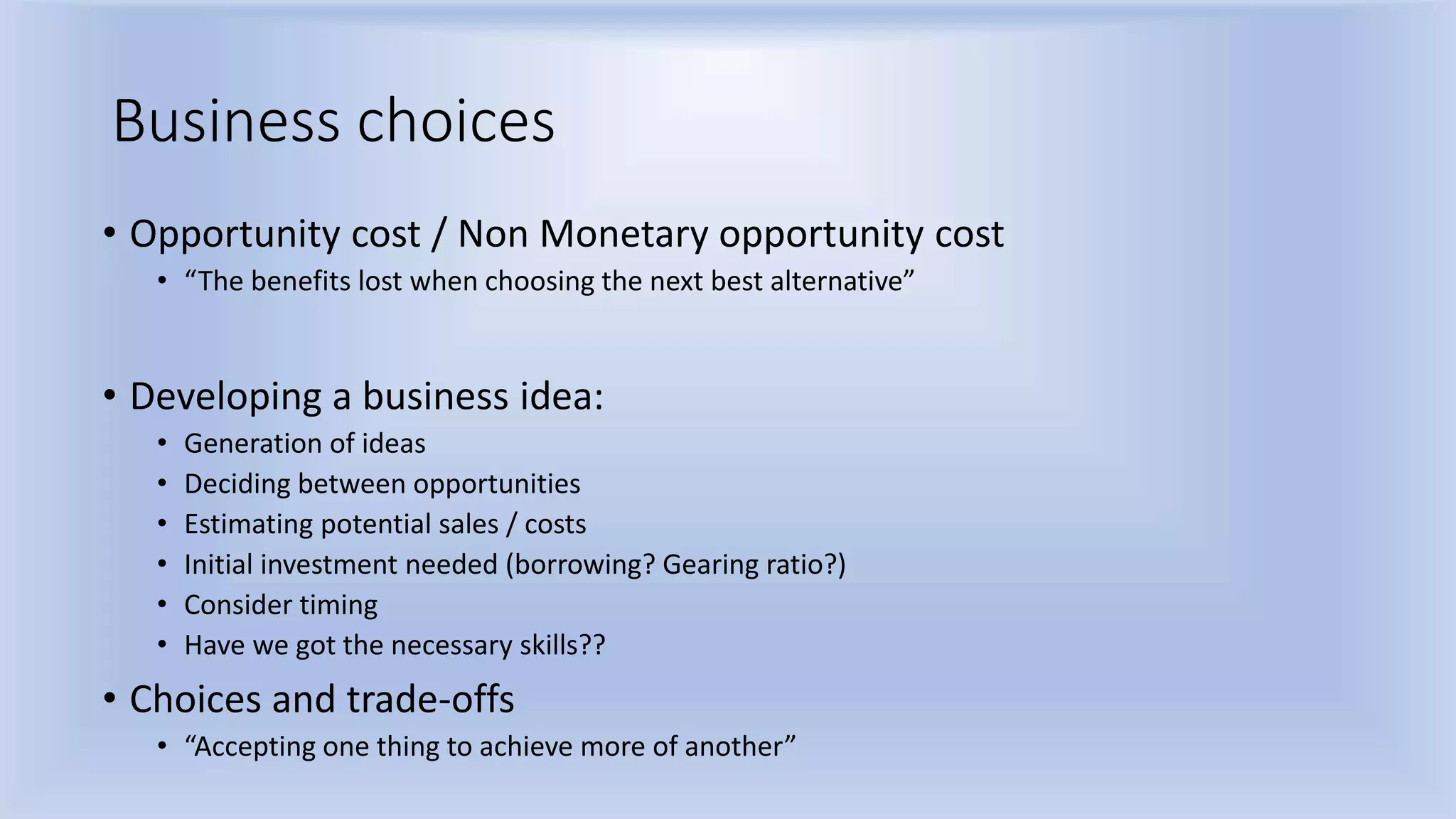 Edexcel A Level Business Theme 1 | PPTX