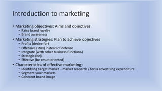 Edexcel A Level Business Theme 1 | PPTX