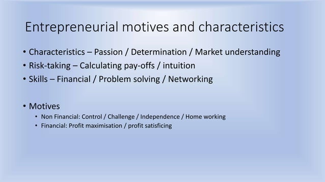 Edexcel A Level Business Theme 1 | PPTX