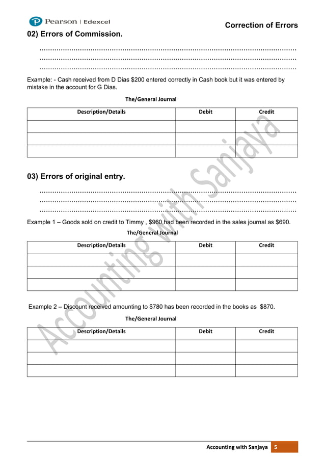 Edexcel Igcse Correction Of Errors Pdf 5488