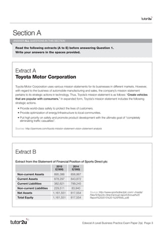 Edexcel practice paper_2__a_ | PDF