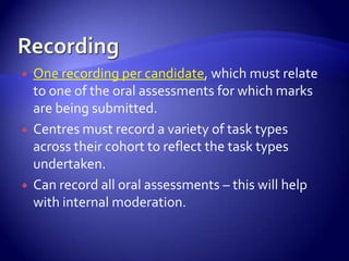 Edexcel Speaking The Basics | PPTX