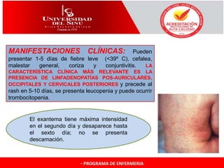 rubeola y rubeola congenita | PPTX