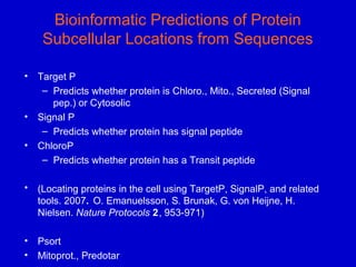 Lec9_Organelle Targeting | PPT