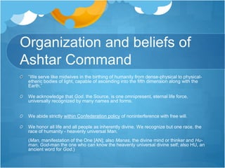 Ashtar Command | PPTX | Sci-fi and Fantasy | Hobbies & Interests