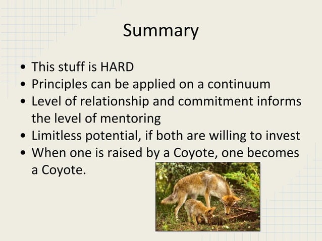 Coyote Teaching Presentation | PPTX