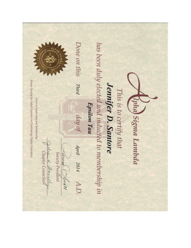 Jennifer.Santore.Alpha | PDF