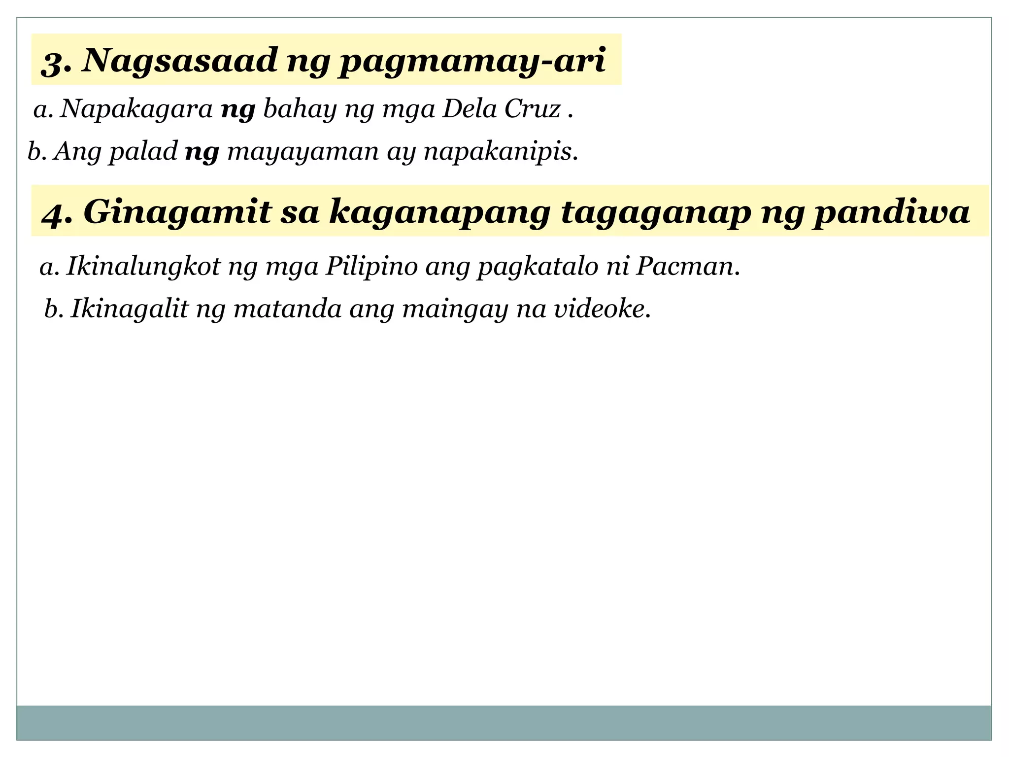 Edukasyong Filipino-Wastong Gamit ng Wika | PPTX