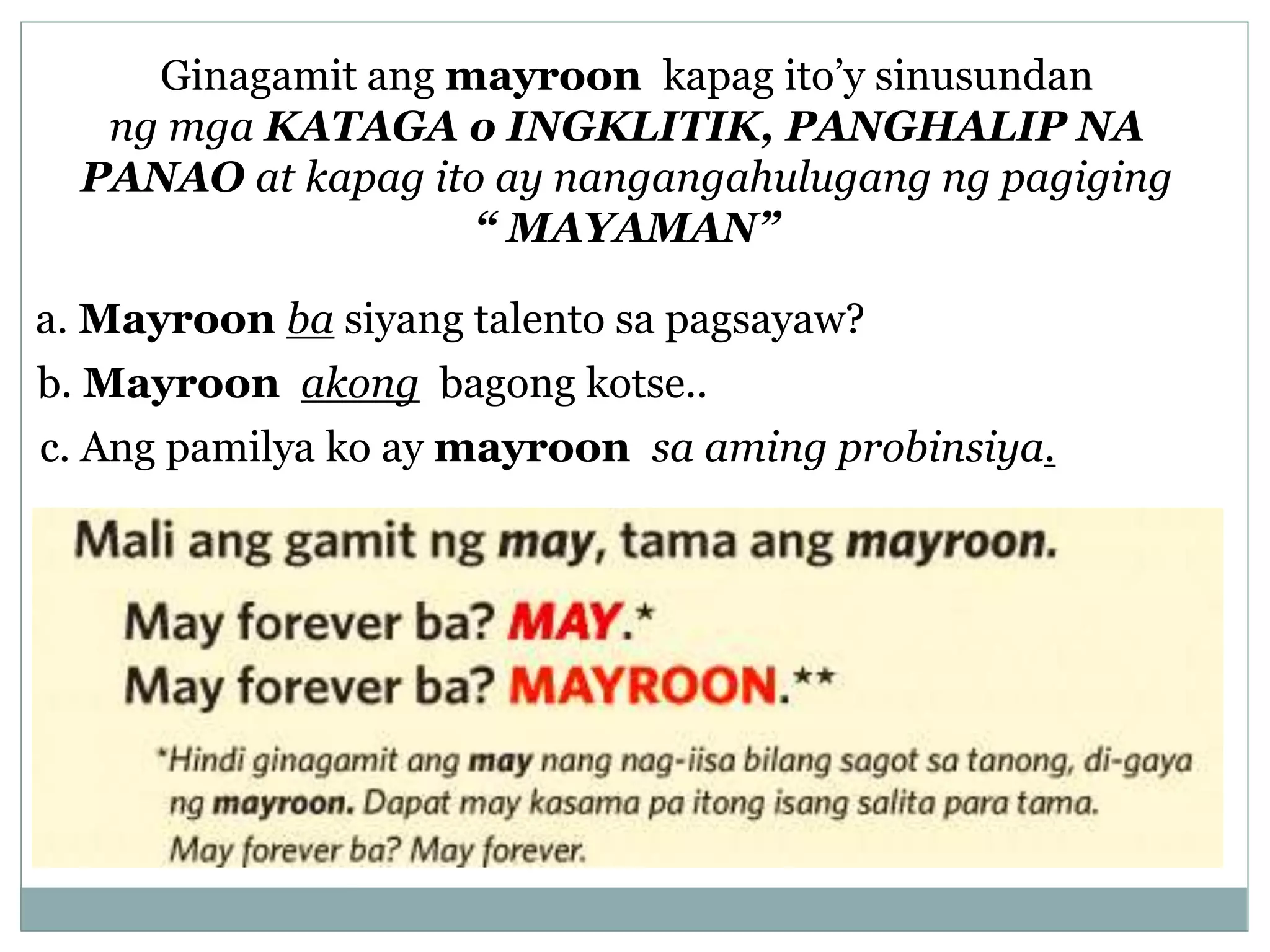 Edukasyong Filipino-Wastong Gamit ng Wika | PPTX