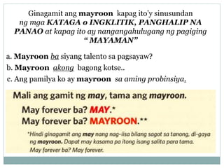 Edukasyong Filipino-Wastong Gamit ng Wika | PPTX