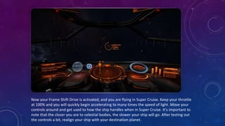 Elite Dangerous Basic Flight Tutorial | PPTX