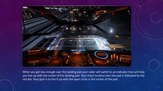 Elite Dangerous Basic Flight Tutorial | PPTX