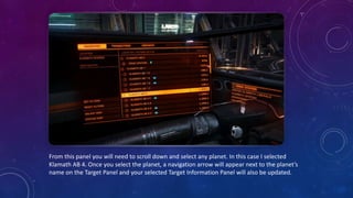 Elite Dangerous Basic Flight Tutorial | PPTX