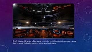 Elite Dangerous Basic Flight Tutorial | PPTX