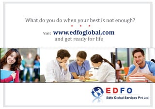 Introducing EdfoGlobal | PPT