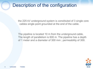 Edf R&D Xemard Coupling Between Transmission Underground Cables And ...