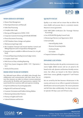 EDGAR AIRLINE PASSENGER SOLUTIONS | PDF