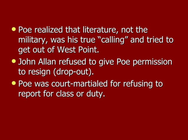 Edgar Allan Poe | PPT