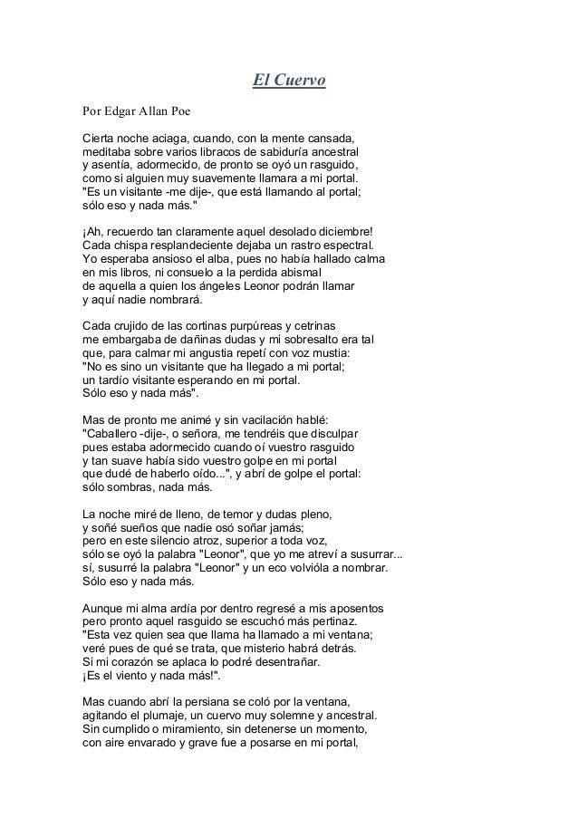 Edgar allan-poe-el-cuervo-the-raven